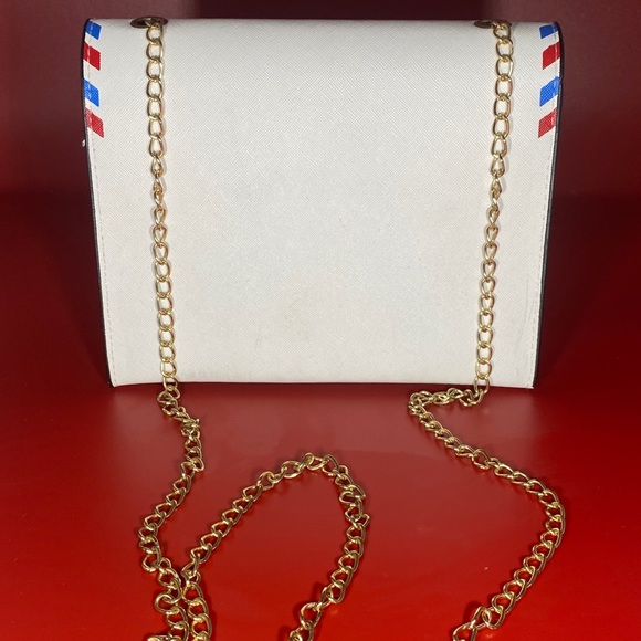 Bags | Gold Chain Cross Body Envelope Bag | Poshmark